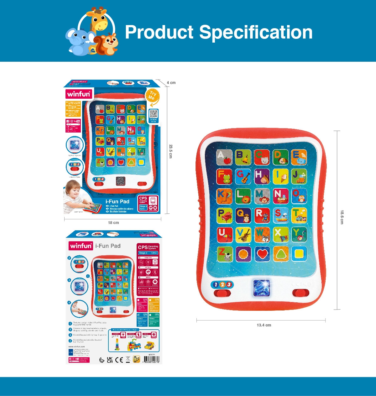 i-Fun Pad | 4 Stage Toy | Winfat Industrial Company Limited