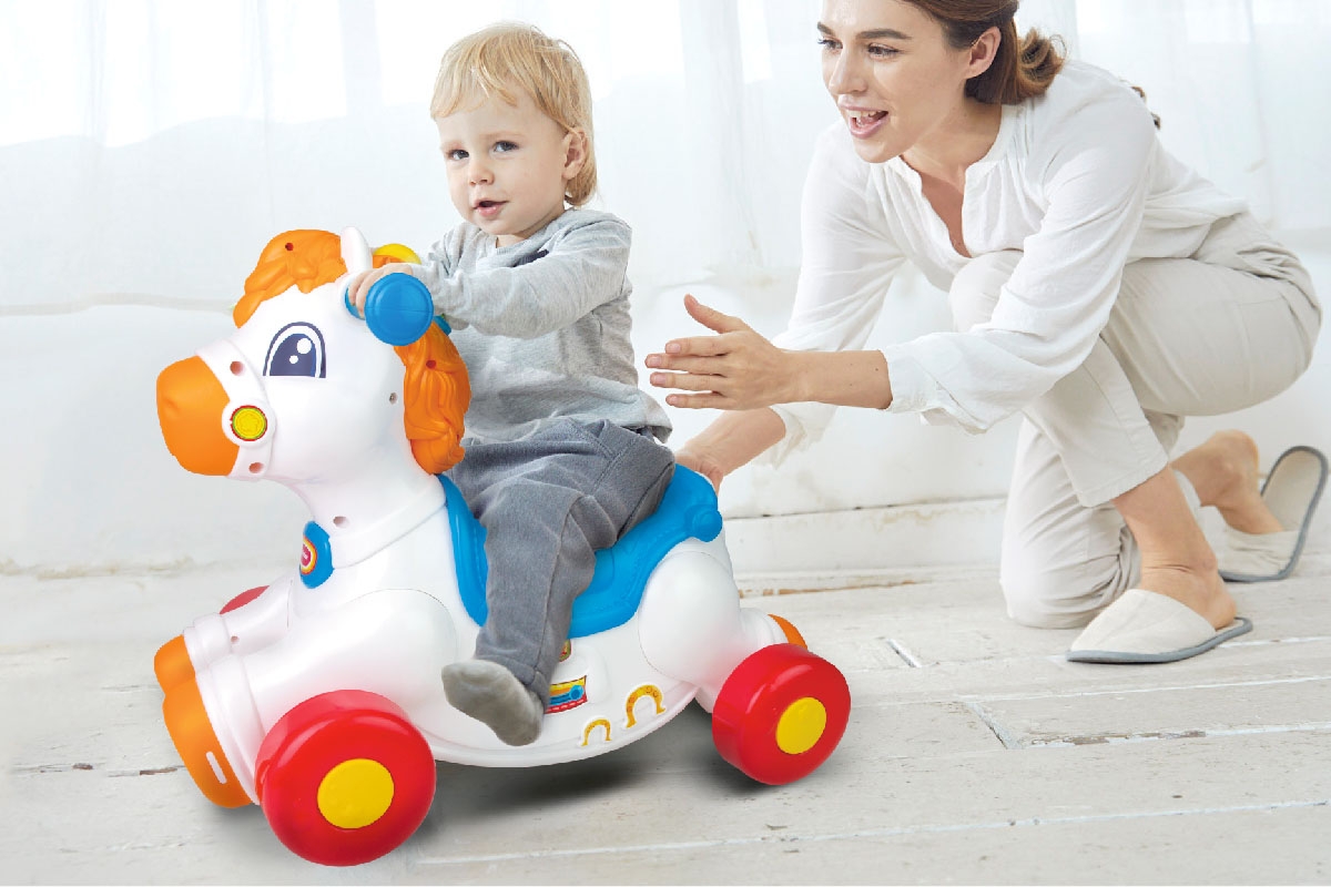Junior Rider Rocking Horse | 4 Stage Toy | Winfat Industrial Company ...
